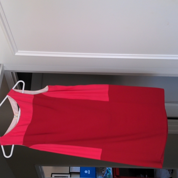 rag & bone | Dresses | Rag Bone Colorblock Two Tone Red Dress | Poshmark
